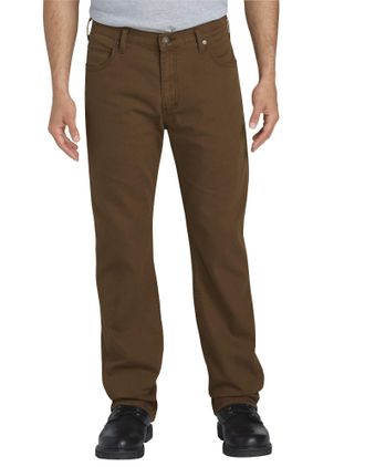 Dickies Herren Tough Max Duck 5-Pocket Hose, Stonewashed Timber, 36W / 32L