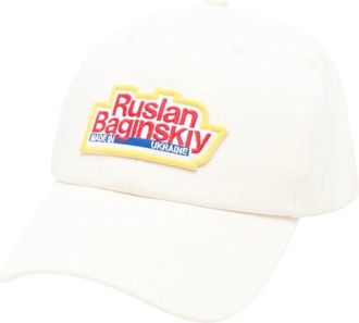 Ruslan Baginskiy Bsb041 Baseball Cap - - Accessories - Damen - Wei&szlig; - ONE SIZE