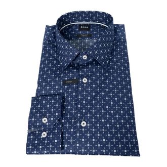 HUGO BOSS H-Joe Kent Hemd - - Shirts - Herren - Blau - 3XL