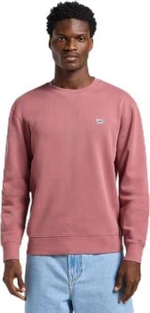 Lee Patch Crew SWS Maillot de surv&ecirc;tement, Henn&eacute;, M Homme