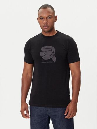 Karl Lagerfeld T-Shirt 755032 554221 Schwarz Regular Fit