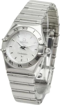 Omega Pre-owned Constellation Mini Stainless Steel - Femme - Pre-owned - Blanc - Taille: ONE Size