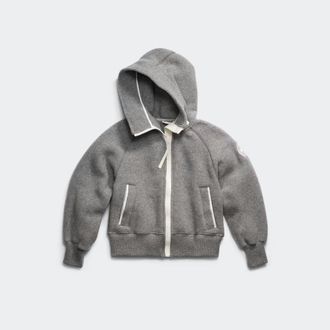 Canada Goose Chilliwack-Bomberjacke Kind Fleece White Label (Weiblich, Greige, L)