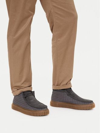 Clarks Schn&uuml;rschuhe Torhill Hi 26183426 Grau
