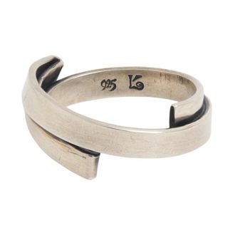 Werkstatt M&uuml;nchen Ring Folded - - Accessories - Damen - Grau - S