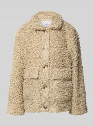 Vero Moda Jacke aus Teddyfell mit Pattentaschen Modell PELICO