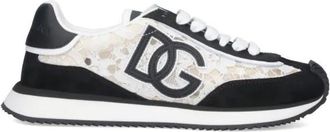 Dolce & Gabbana Low-Top Sneaker - Cushion Sneakers - Black - Gr. 36,5 (EU) - in Schwarz - für Damen