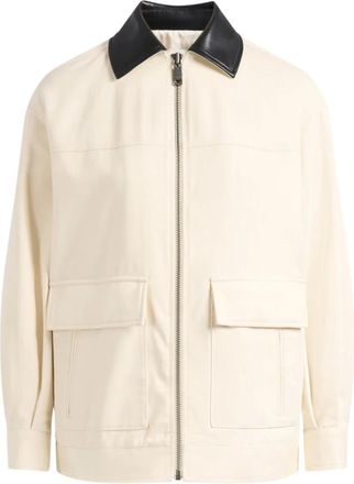 Anine Bing Femme, Vestes, Blanc, Taille: 38 FR Holden Jacket