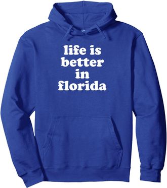 BDAZ Das Leben ist Besser auf Einer Strandurlaubsreise in Florida Pullover Hoodie