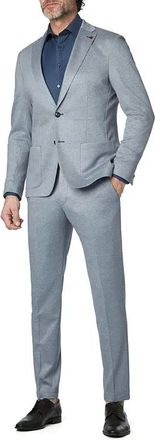 Roy Robson Herren Anzüge blau Jersey