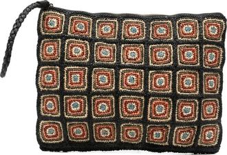 Ibeliv Femme, Sacs, Multicolore, Taille: ONE Size Pochette Tiss&eacute;e &agrave; Motifs
