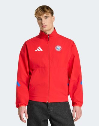 adidas adidas Performance - FC Bayern Z.N.E. Anthem - Veste - Rouge