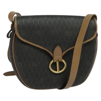 Dior Sac &agrave; bandouli&egrave;re Vintage Pre-owned - Femme - Pre-owned - Brun - Taille: ONE Size