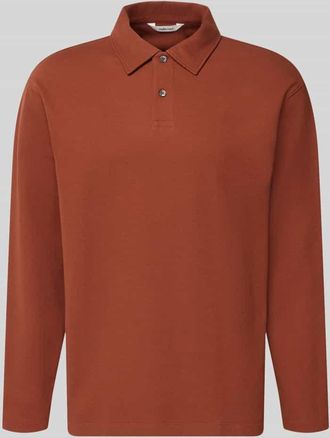 Selected Relaxed Fit Poloshirt aus Baumwoll-Mix Modell AIDEN