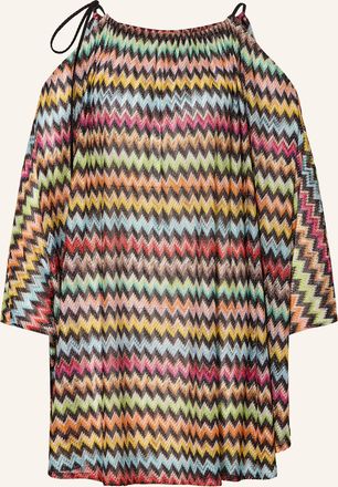Missoni Strandkleid Mit Glitzergarn schwarz