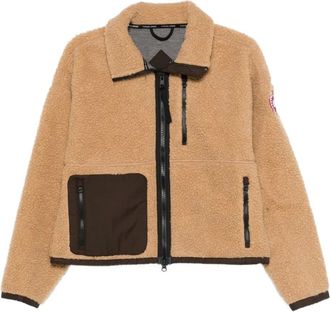 Canada Goose fleece zip-fastening jacket - Nude