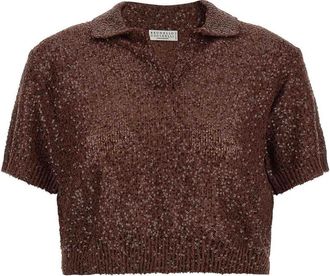 Brunello Cucinelli Poloshirt - Braun