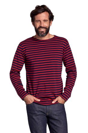 Armor Lux Herren Im Marine-stil Aus Baumwolle T-Shirt, Mehrfarbig (455 Schiff/Glut 455 Schiff/Glut), XXL EU