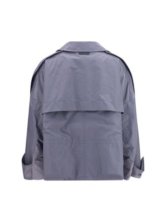 Marni Womens Nylon Jacket Dark Ash Polyamide; Polyester