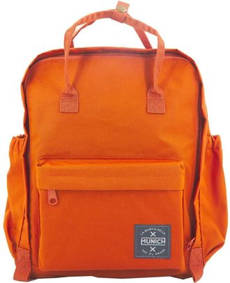 Munich Unisex-Erwachsene Backpack Cour MEDIUM Dark ORANGE MÜNCHEN Fashion Taschen, Naranja 100