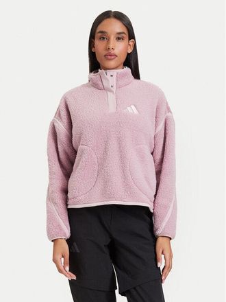 adidas Fleecejacke Terrex Multi High Pile Fleece Pullover KS2335 Rosa Regular Fit