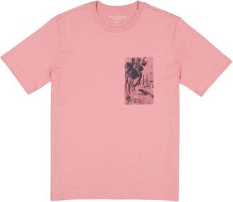 Marc O'Polo Herren T-Shirt rosa