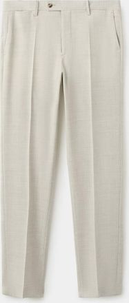 Mango Pantalon costume Tur&iacute;n 100 % laine beige - Homme - 38 - MANGO MAN