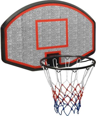 vidaXL Basketballkorb Schwarz 90x60x2 cm Polyethylen - Vidaxl