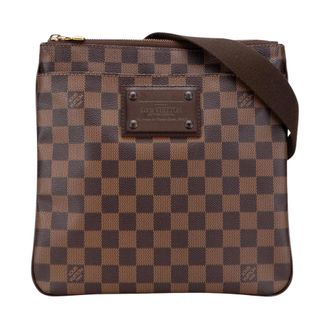 Louis Vuitton Sac bandouli&egrave;re doccasion - Femme - Pre-owned - Brun - Taille: ONE Size