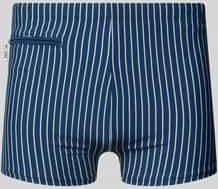 Schiesser Badehose im Allover-Look mit Rei&szlig;verschlusstasche