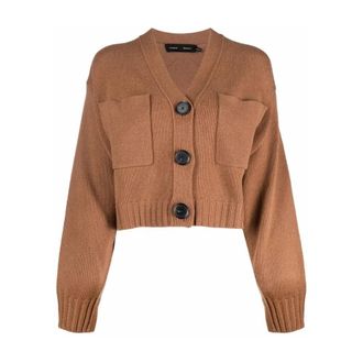 Proenza Schouler Sofia Cardigan - - Knitwear - Damen - Braun - L
