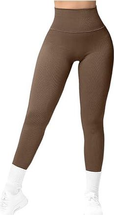 Generic Coreex Legging 3D pour femme, anti-cellulite, compression, taille haute, push-up, d&eacute;finissez votre silhouette sans effort, nouveau pantalon de jogging