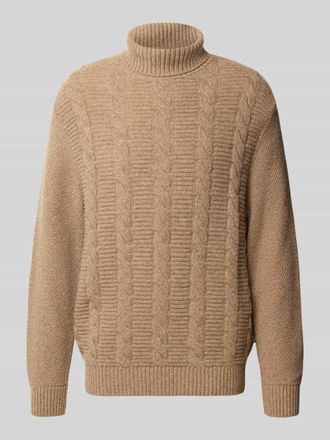 Barbour Pullover aus Wolle mit Rollkragen