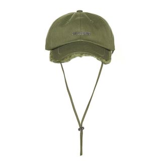 Jacquemus Femme, Accessoires, Vert, Taille: 58 CM La Casquette Artichaut Cap