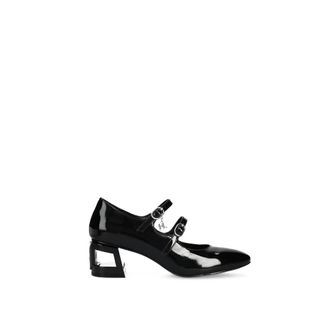 Karl Lagerfeld Tetra Heel Double Strap Schuhe - - Shoes - Damen - Schwarzk - 41 EU