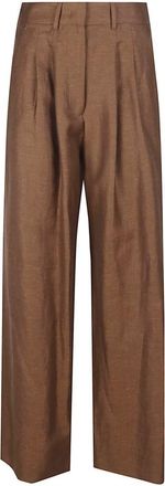 Pantaloni Torino Femme, Pantalons, Brun, Taille: 38 FR Frankie Pant