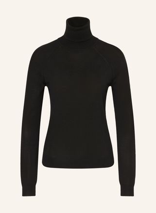 HUGO BOSS Rollkragenpullover Frizani schwarz