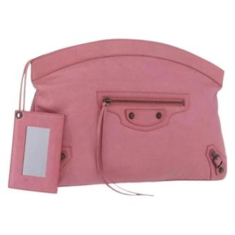 Balenciaga Pre-owned Vintage Clutch Bag - - Pre-owned - Damen - Rosa - ONE SIZE