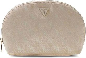 Guess Femme, Sacs, Beige, Taille: ONE Size Pochette Logo 4G