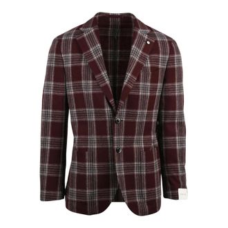 L.B.M. 1911 Giacca Stondata - - Jackets - Herren - Rot - M