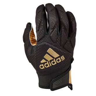 adidas Adidas Freak 5.0 Gepolsterter Handschuh f&uuml;r Fu&szlig;ball-Empf&auml;nger, Schwarz/Gold-Metallic, Gr&ouml;&szlig;e XXL