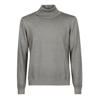 Fay Gem&uuml;tlicher Turtle Neck Pullover - - Knitwear - Herren - Beige - XL
