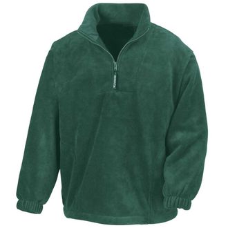 Result Active Fleece-Jacken mit kurzem Rei&szlig;verschluss f&uuml;r Herren Gr. XX-Large, wald