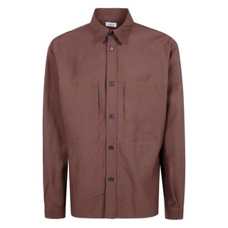 Laneus Homme, Chemises, Brun, Taille: M Overshirt Cancun