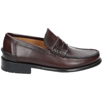 Van Bommel Braune Lederslipper - - Shoes - Herren - Braun - 45 EU