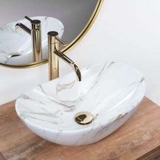 Rea aufsatzwaschbecken royal mini aiax shiny