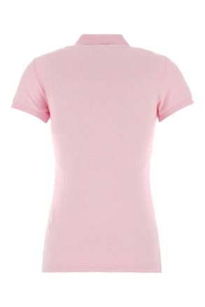 Polo Ralph Lauren Stretch Piquet Polo Shirt - Pink
