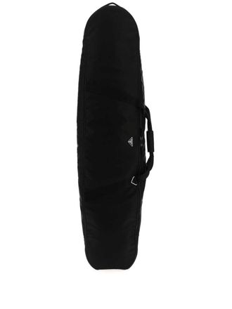 Prada valise zipp&eacute;e &agrave; plaque logo - Noir