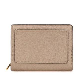 Louis Vuitton Portefeuille en cuir Pre-owned - Femme - Pre-owned - Beige - Taille: ONE Size