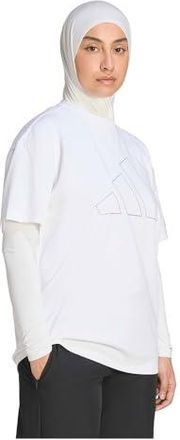 adidas Power Essentials Workout Oversized Logo Short Sleeve T-Shirt XL